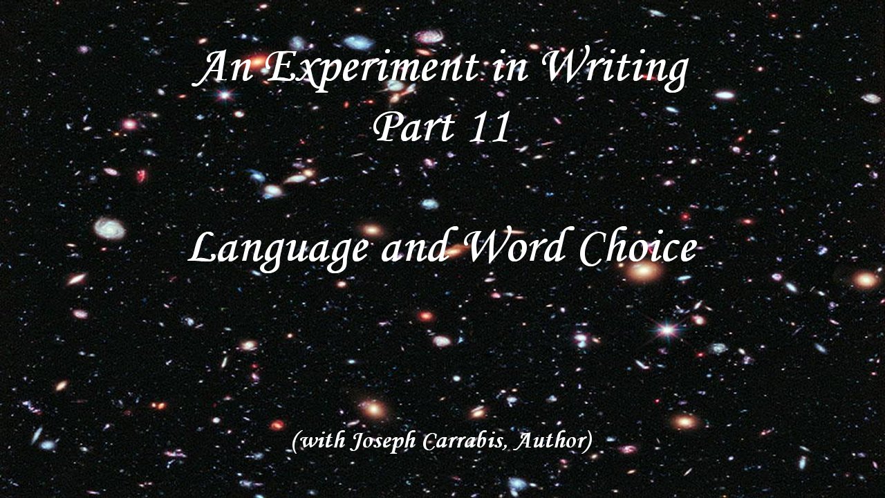 Joseph Carrabis, Author Blog – Quite the Life (and all in Times New ...